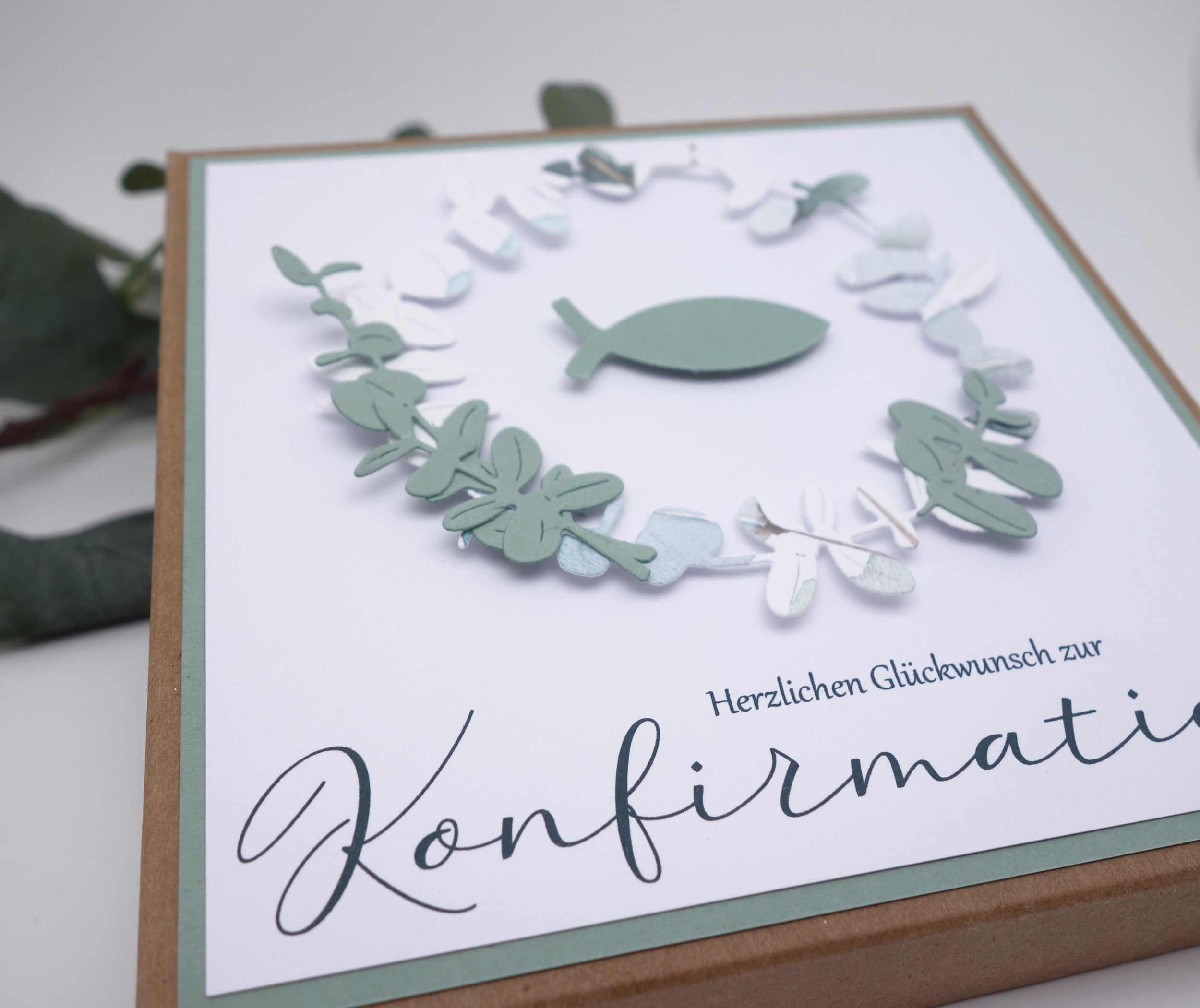 Wunderschöne Selbstgebasteltes Zur Konfirmation Ebenbild
