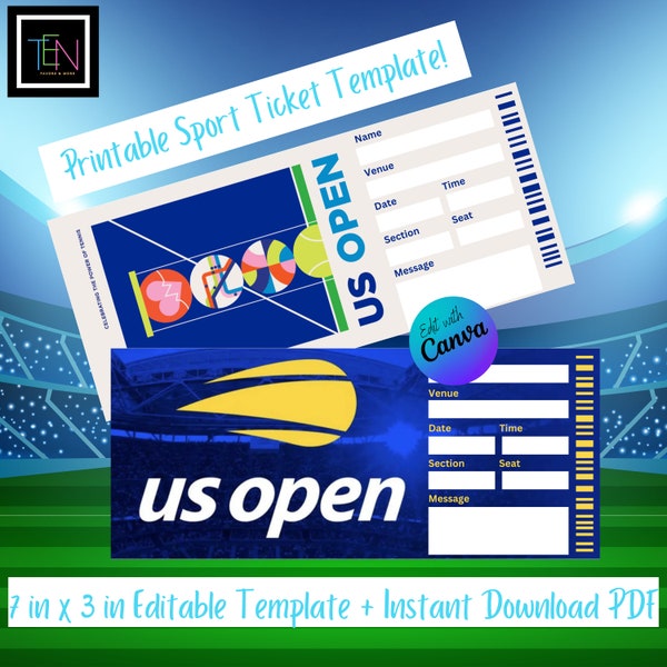 Us Open Tennis - Etsy
