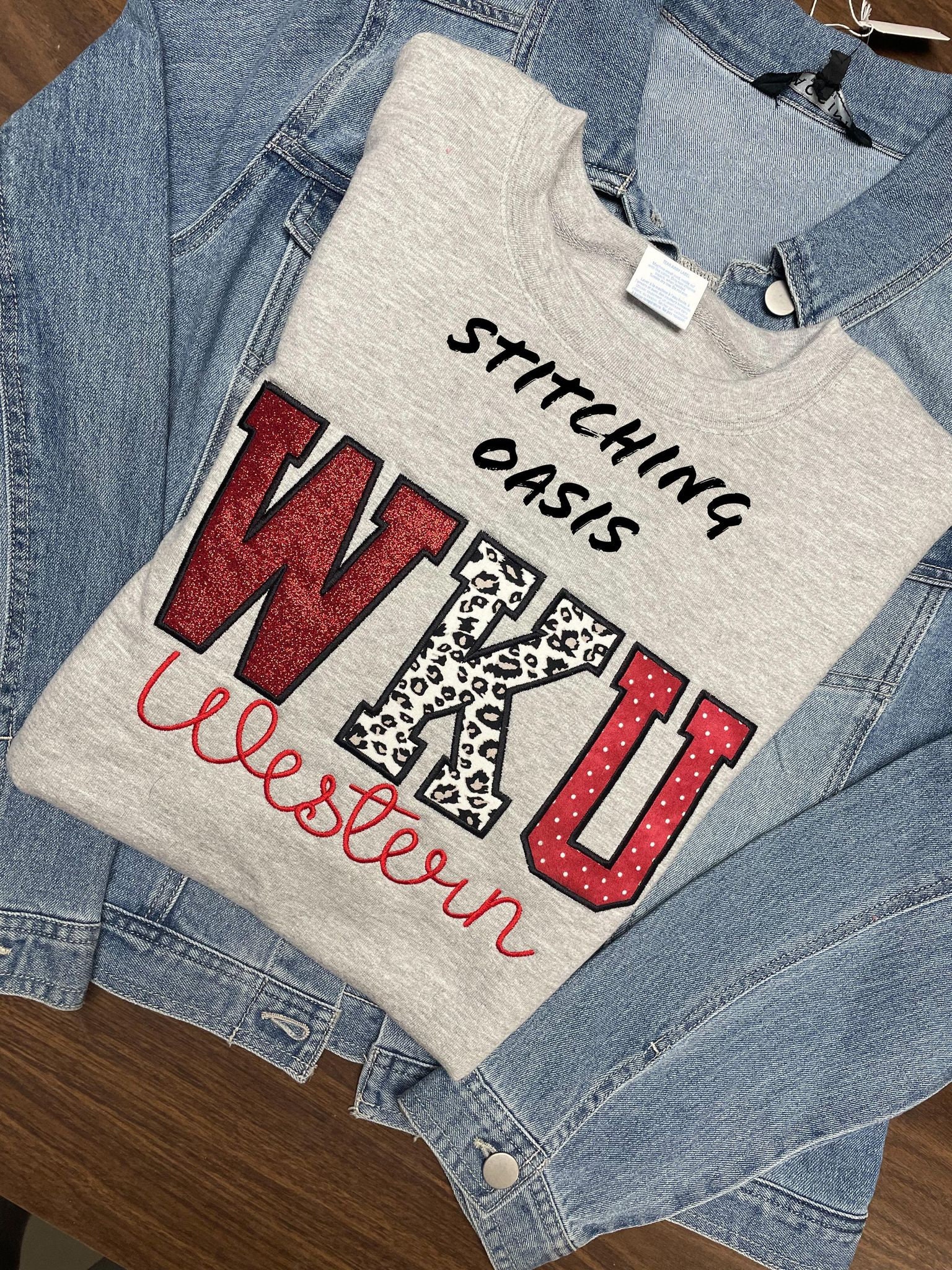 WKU Sweatshirt, WKU, Western KY, Western Kentucky, College Shirt ...