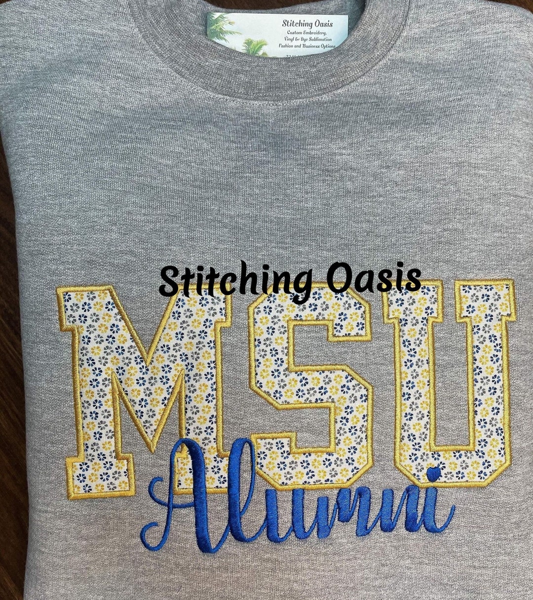 MSU Alumni Sweatshirt, Morehead State, MSU, College Gift, Grad Gift ...
