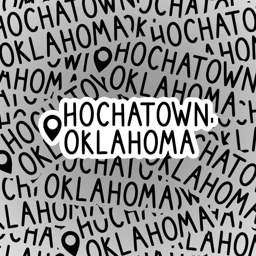Hochatown Oklahoma Location Sticker - Etsy