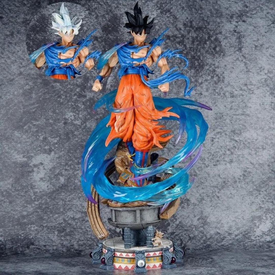 Dragon Ball Ultra Instinct Goku Figure PVC Action Collectible Toy - Etsy