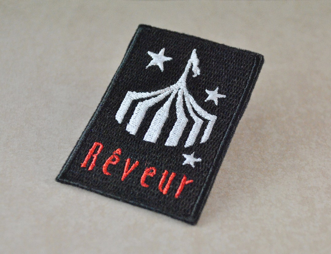 Reveur Iron on Patch, the Night Circus Embroidered Patch, the Circus of ...