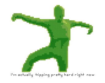 Green Man Cross Stitch Pattern - Etsy