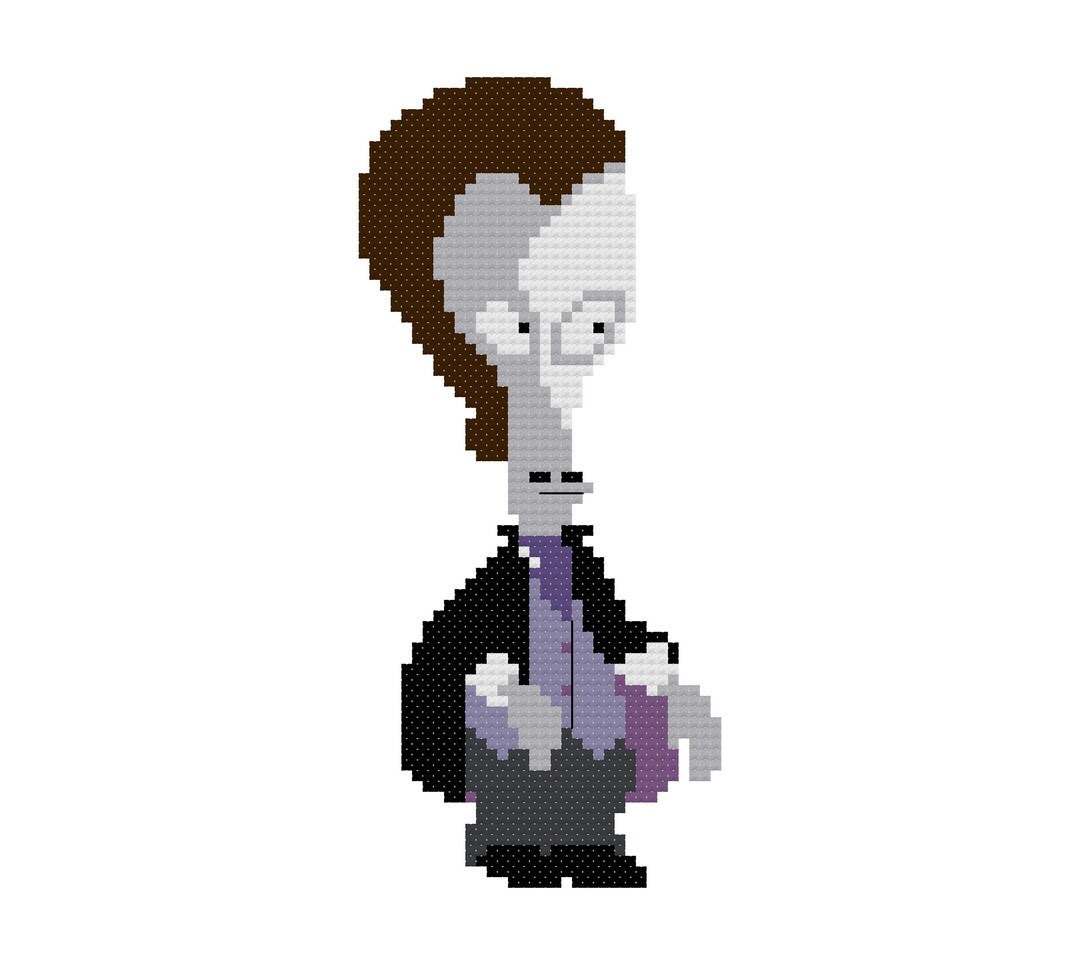 Roger the Alien as the Phantom of the Telethon, PDF Cross Stitch ...