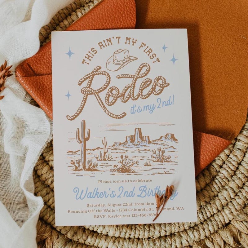 Rodeo Birthday Party - Etsy