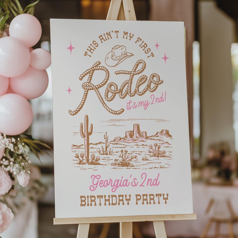 Rodeo Signs - Etsy