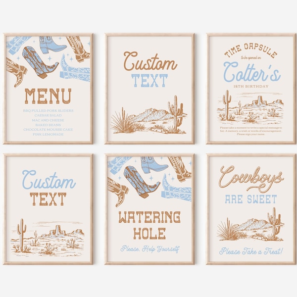 Western Signs - Etsy