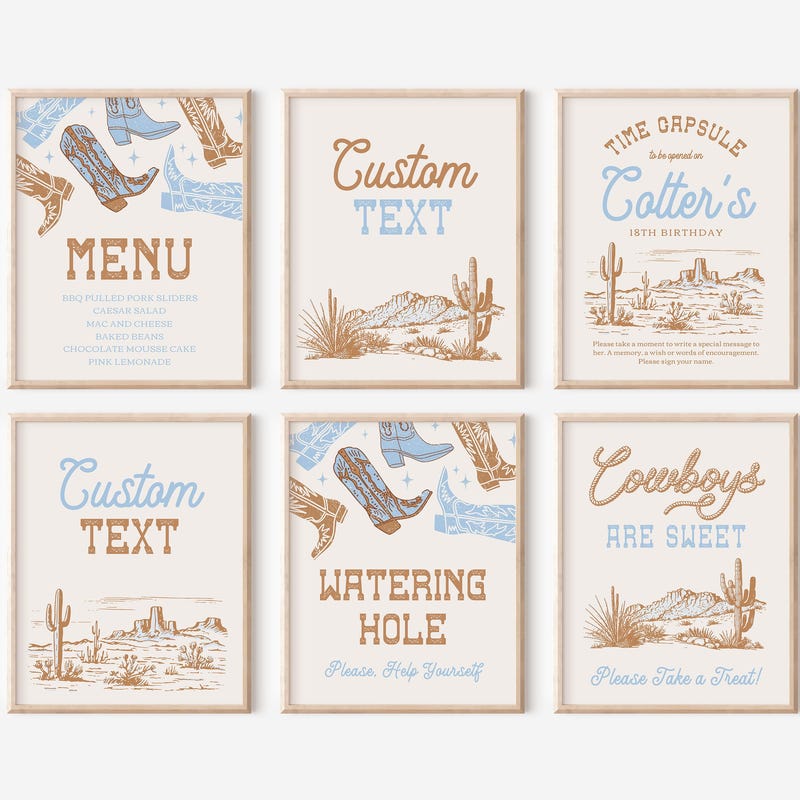 Western Signs - Etsy
