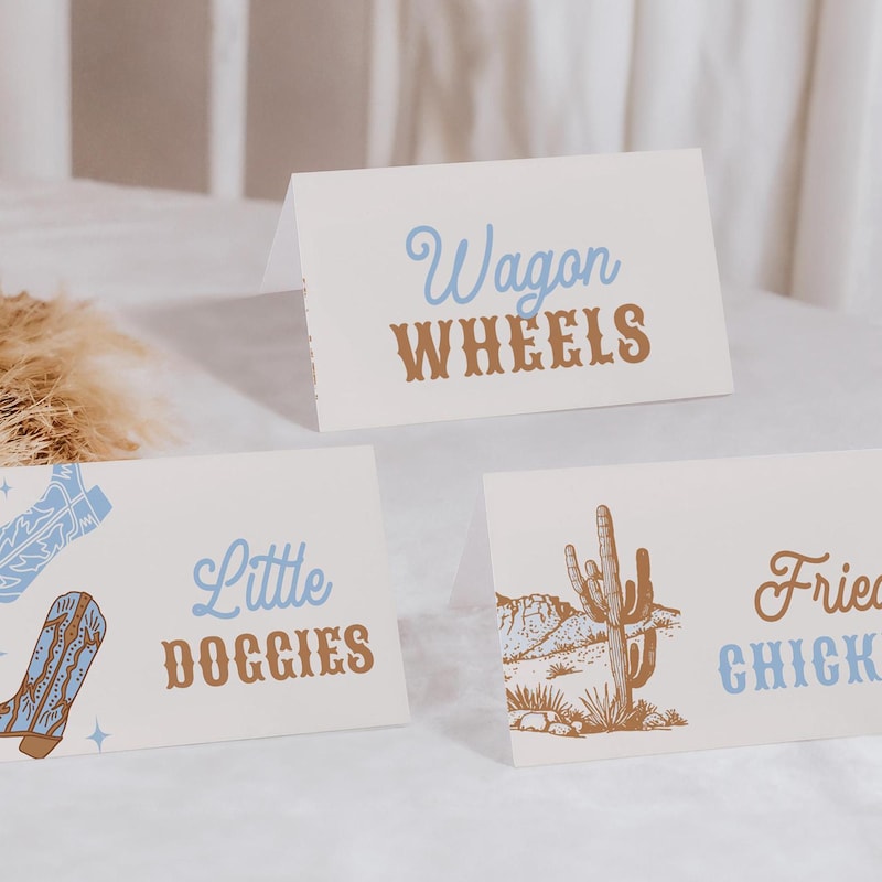 Western Food Label - Etsy