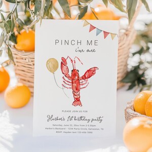 Crawfish Birthday Bundle, Crawfish Party Bundle, Crawfish Birthday ...