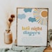 8x10 Digital Sun Late Night Diapers Sign, Here Comes the Son Shower ...