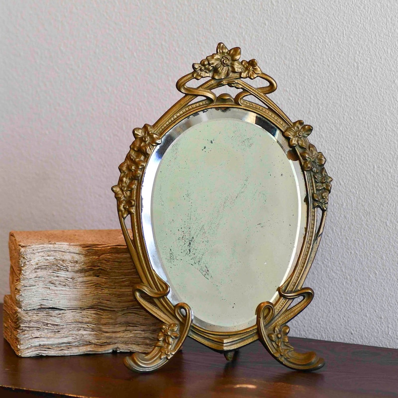 Antique Gold Mirrors - Etsy