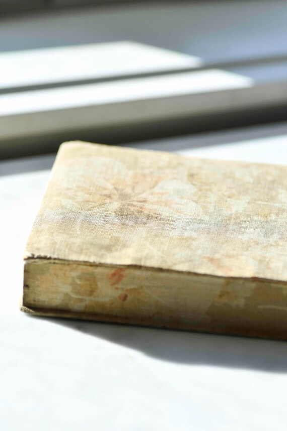 French Antique Sewing Box, French Textile Box, 7" - Gem