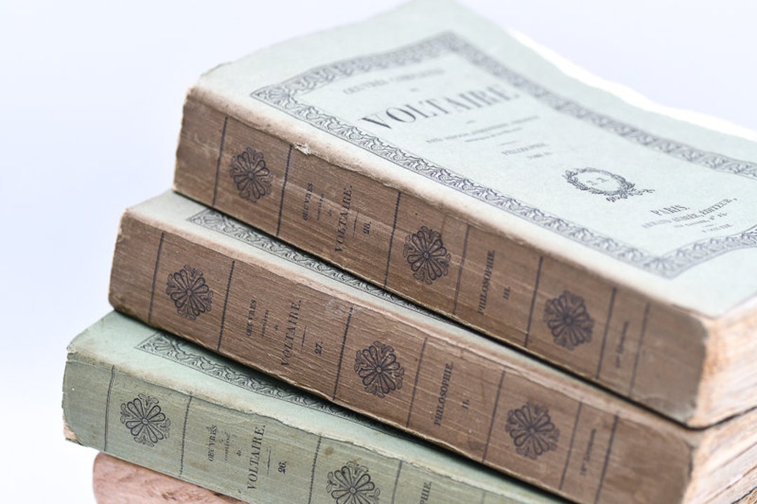 The Works of Voltaire, 1830, France - Etsy
