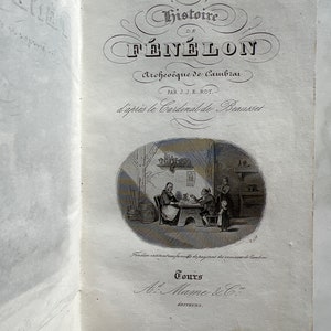 Histoire De Fenelon, 1861, French Cartonnage Book - Etsy