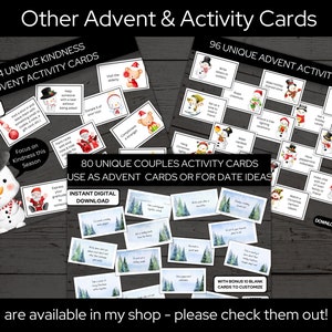 56 Elf Kindness Advent Calendar Cards With Elf Letter | Unique Advent ...