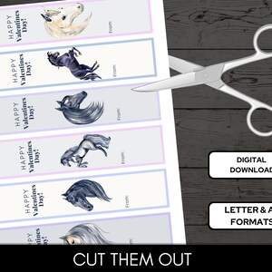 Horse Valentine Bookmarks | Printable Bookmarks for Classroom ...