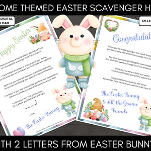 Easter Scavenger Hunt, Easter Gnomes, Treasure Hunt, Easter Egg Hunt ...