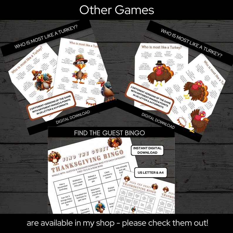 Roll a Turkey Dice Game, Thanksgiving Dice Game, Printable Thanksgiving ...