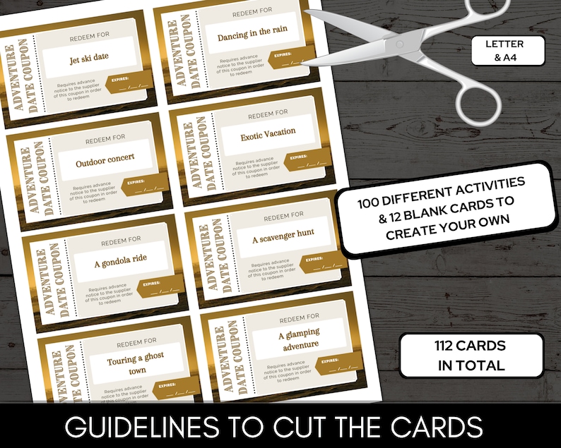 Date Night, Love Coupons, 100 Date Night Ideas, Adventure Coupon Book ...