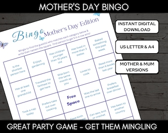 Find the Guest Bingo Icebreaker Game - Etsy UK