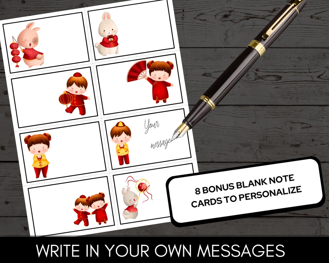 New Years Lunch Box Notes, Printable Lunchbox Notes to Encourage Growth ...