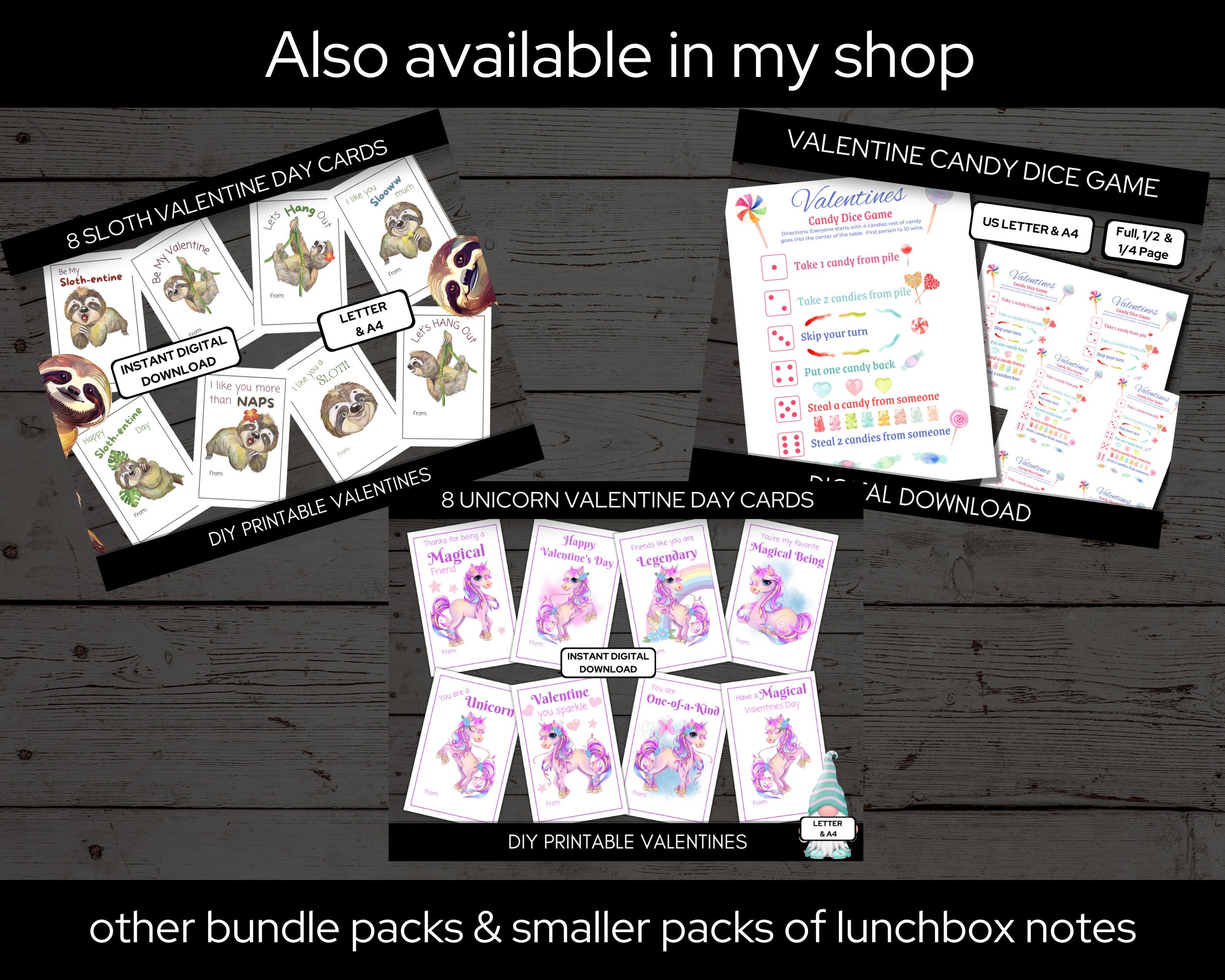 Horse Valentine Bookmarks | Printable Bookmarks for Classroom ...