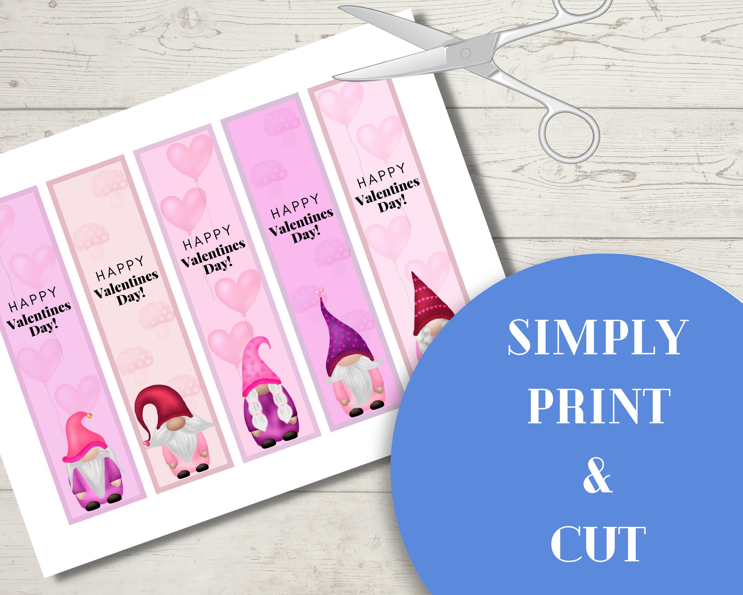 Mega Bundle of Gnome Bookmarks Printable Gnome Bookmarks - Etsy