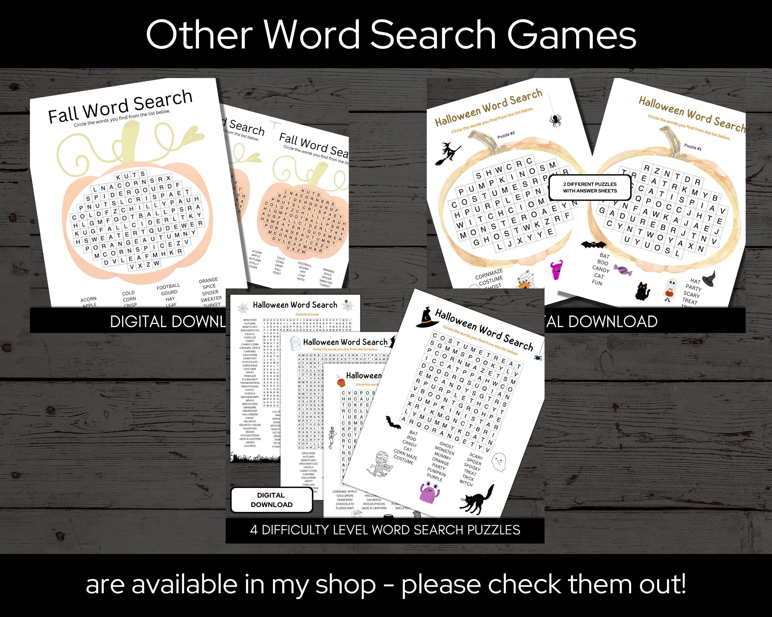 Thanksgiving Word Search Printable Games, Friendsgiving Games ...