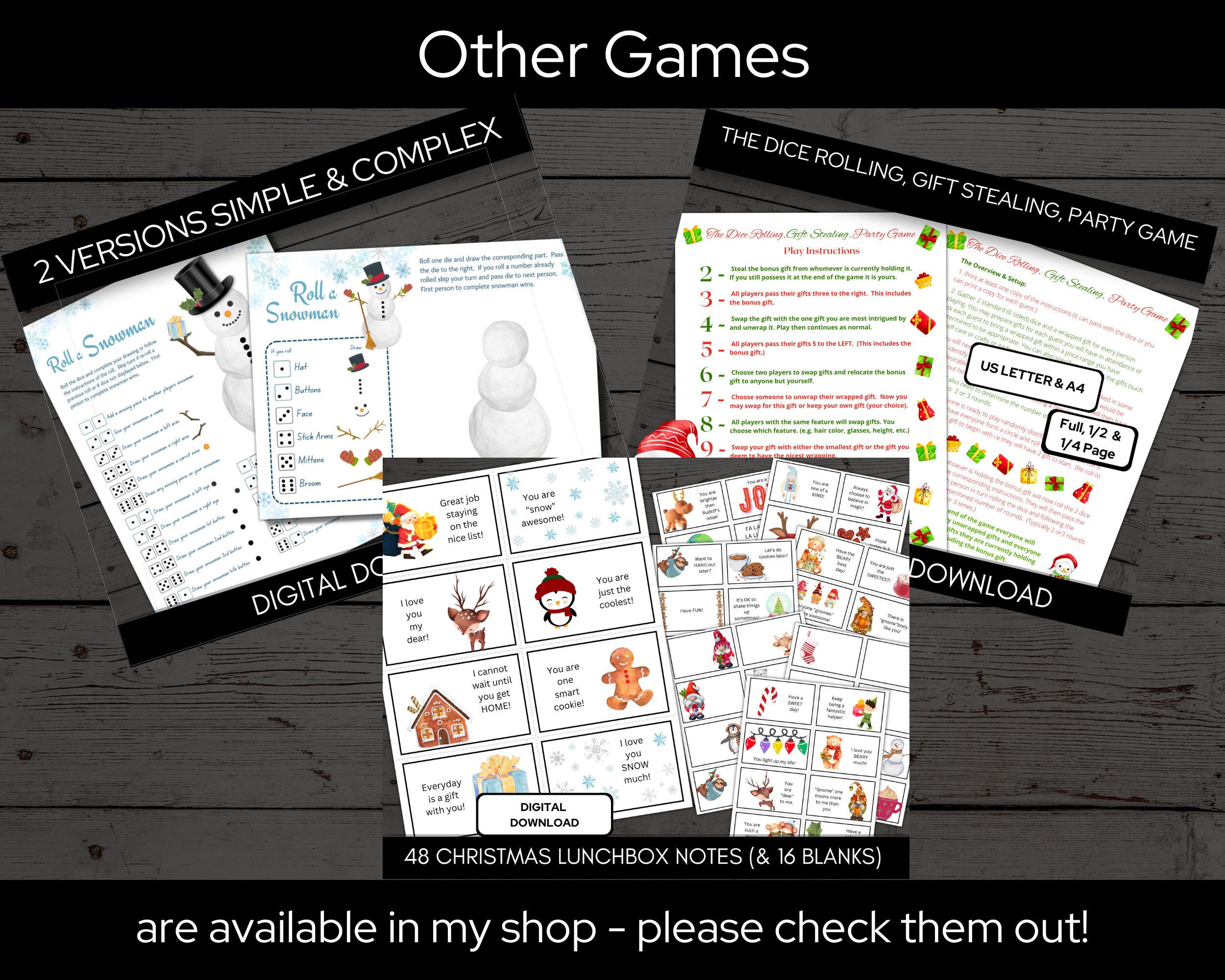Dice Rolling Gift Stealing Party Game - the Yankee Swap Gift Party Game ...