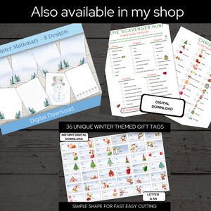 56 Elf Kindness Advent Calendar Cards With Elf Letter | Unique Advent ...