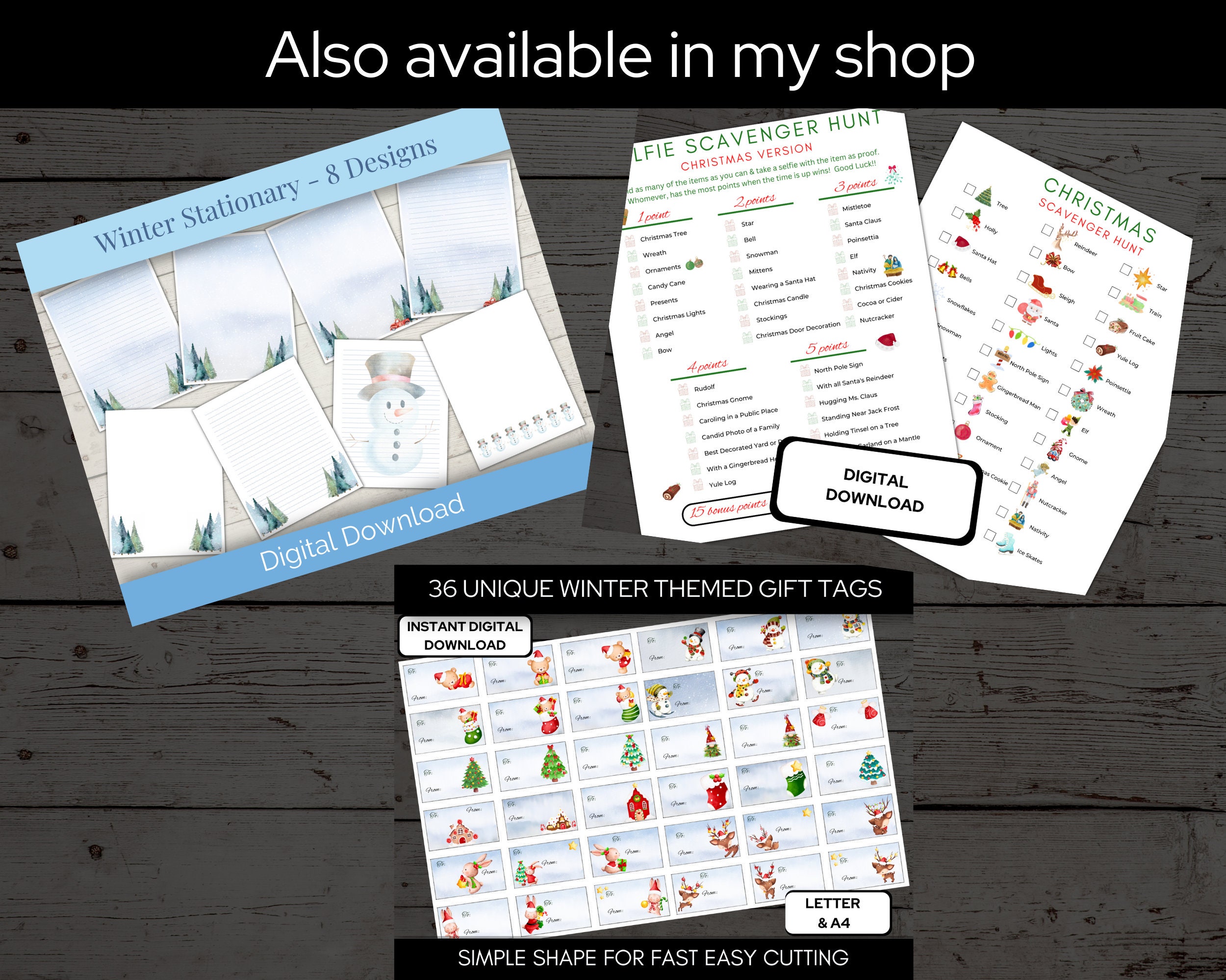 56 Elf Kindness Advent Calendar Cards With Elf Letter | Unique Advent ...