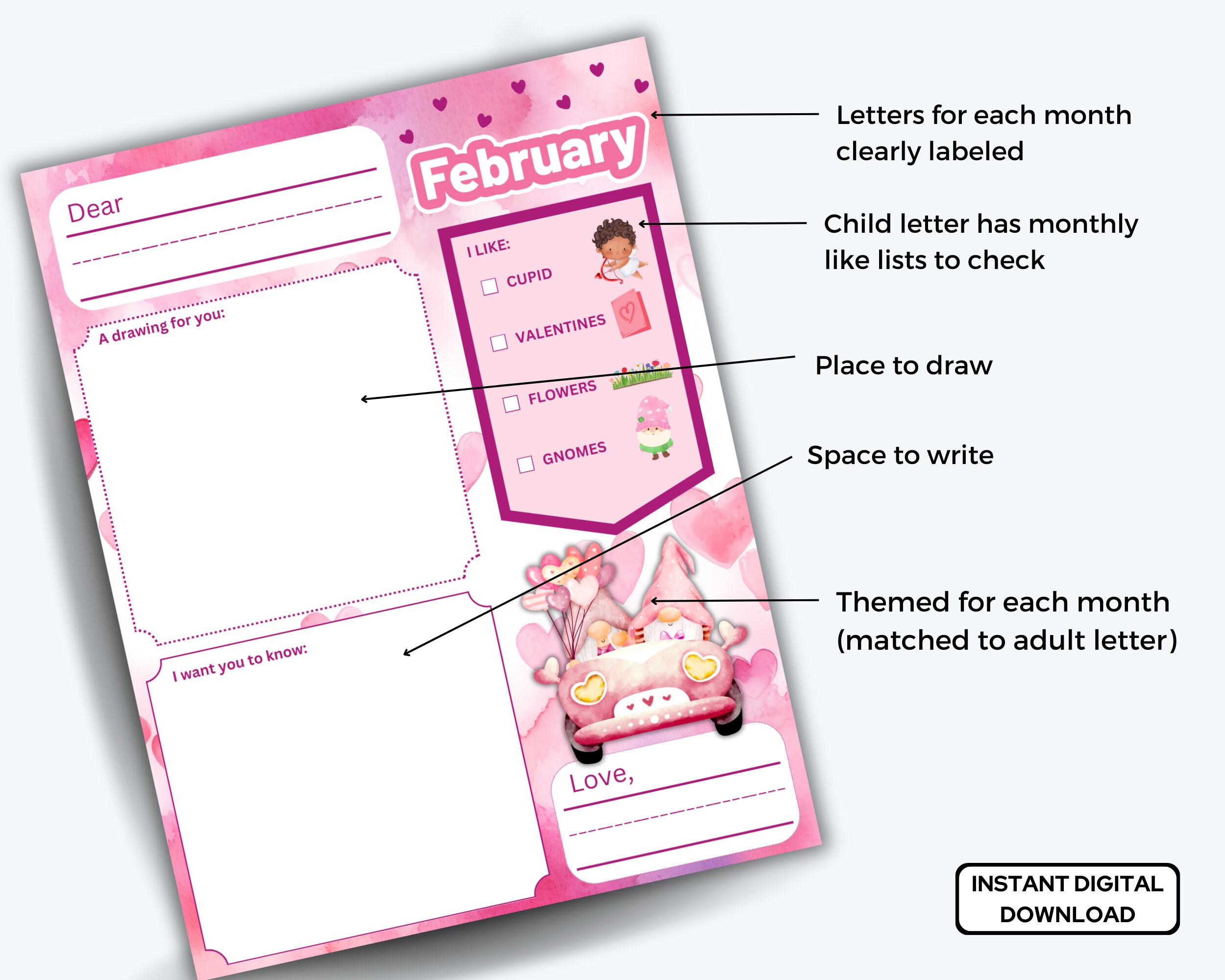 Year of Penpal Letters | Great Grandma Gift | Grandma Gift ...