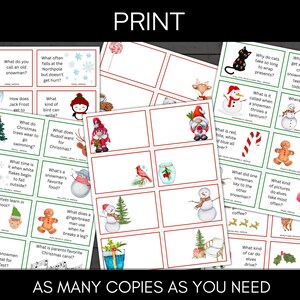 Christmas Lunch Box Jokes, Holiday Lunchbox Jokes, Fall Lunch Box Notes ...