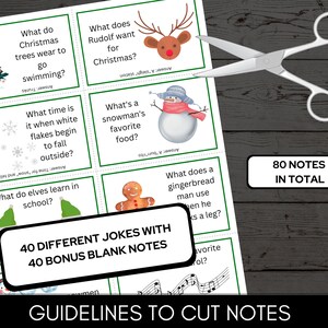 Christmas Lunch Box Jokes, Holiday Lunchbox Jokes, Fall Lunch Box Notes ...