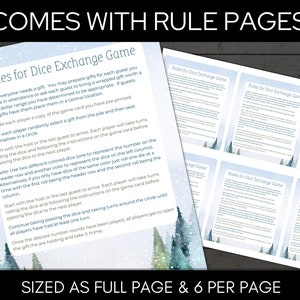 Dice Rolling Gift Exchange Party Game - the Yankee Swap Gift Game ...