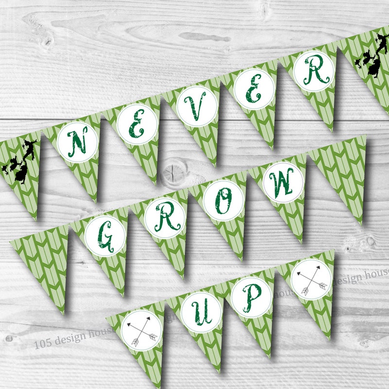 Peter Pan Banner - Etsy