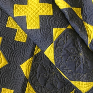 Ferris Wheel PDF PATTERN / Classic 2-color Quilt Pattern / Modern ...