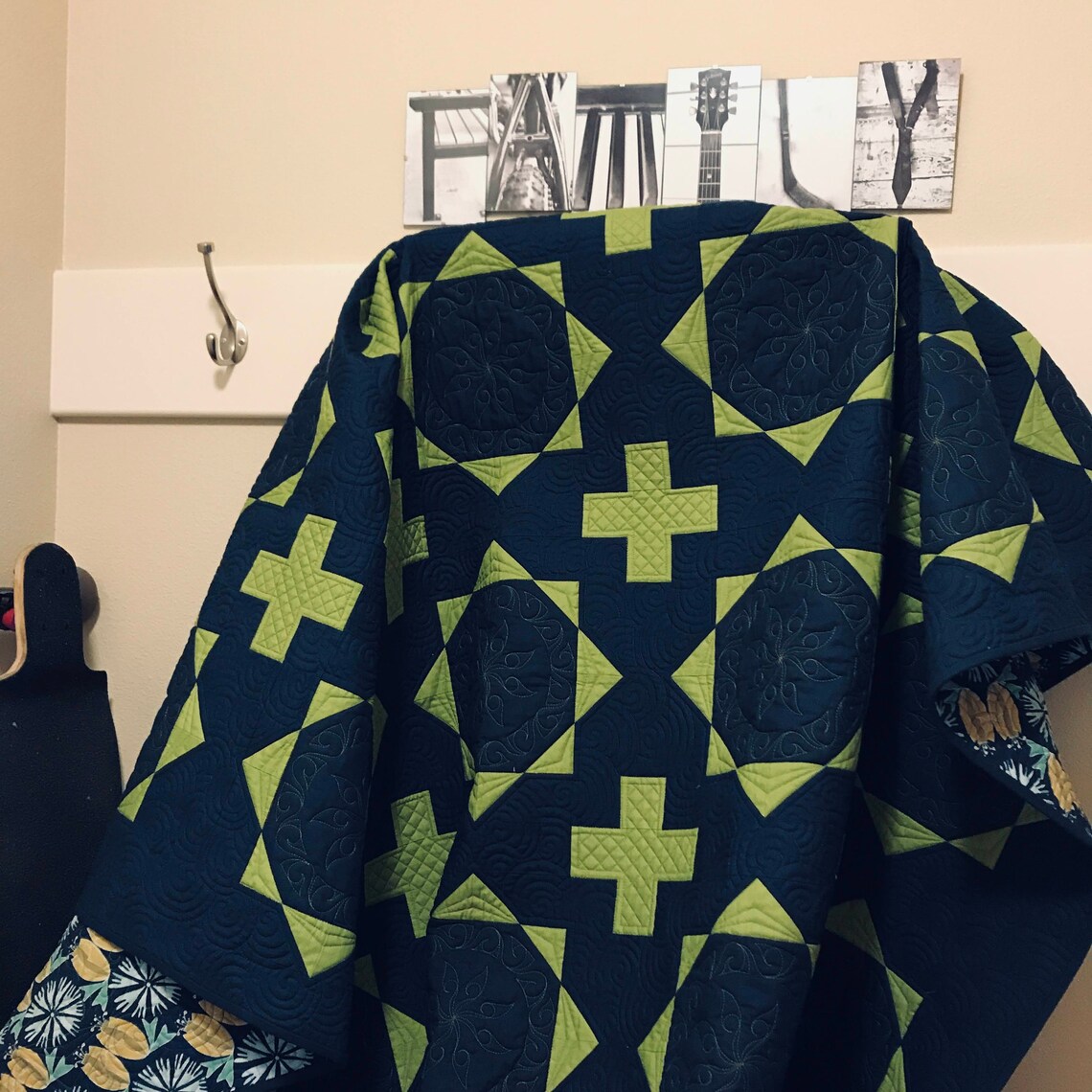 Ferris Wheel PDF PATTERN / Classic 2-color Quilt Pattern / Modern ...