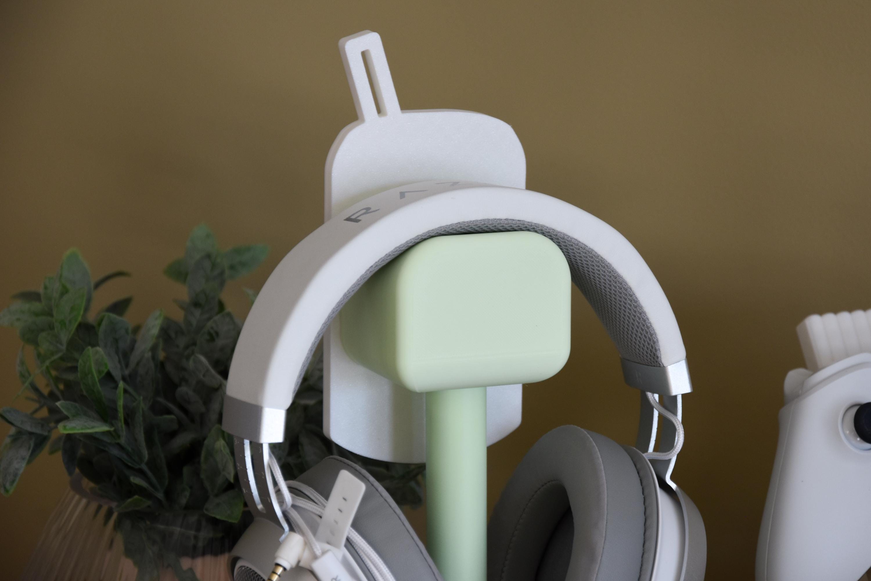 Headphone Stand Matcha- Cozy Gaming Desk Accessories Iced Matcha Pastel ...