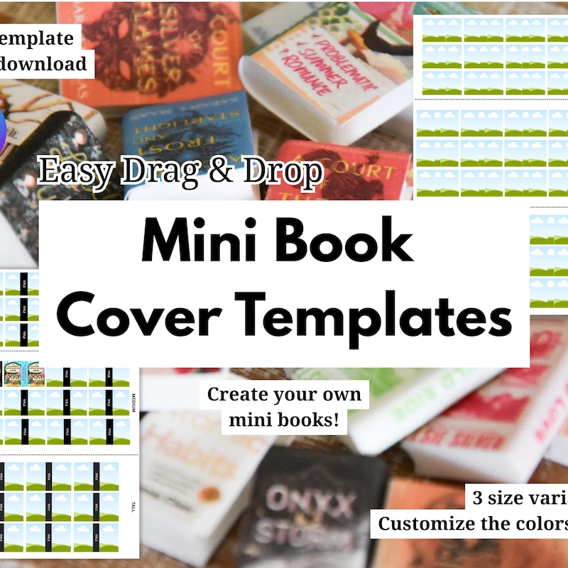 Blank Mini Book - Etsy