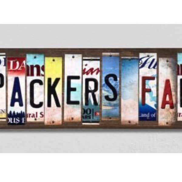 Packers Team Sign - Etsy