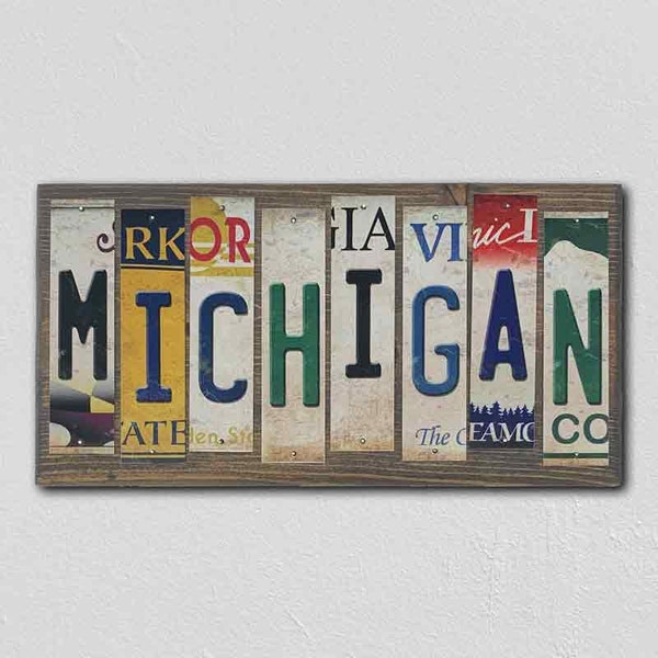 Michigan License - Etsy