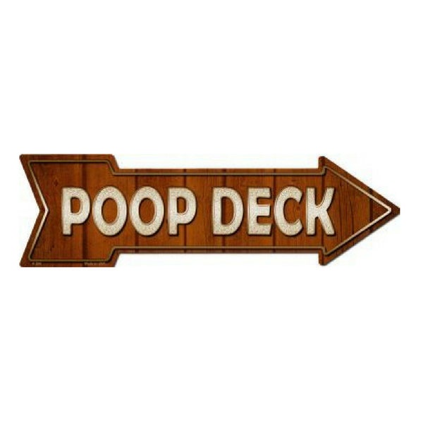 Poop Deck Sign - Etsy