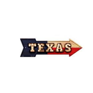 Texas Bulb Lettering Texas State Flag Background Novelty Metal - Etsy