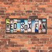 Boston Red Sox Handmade Personalized Baseball Sign, Custom Team Name ...