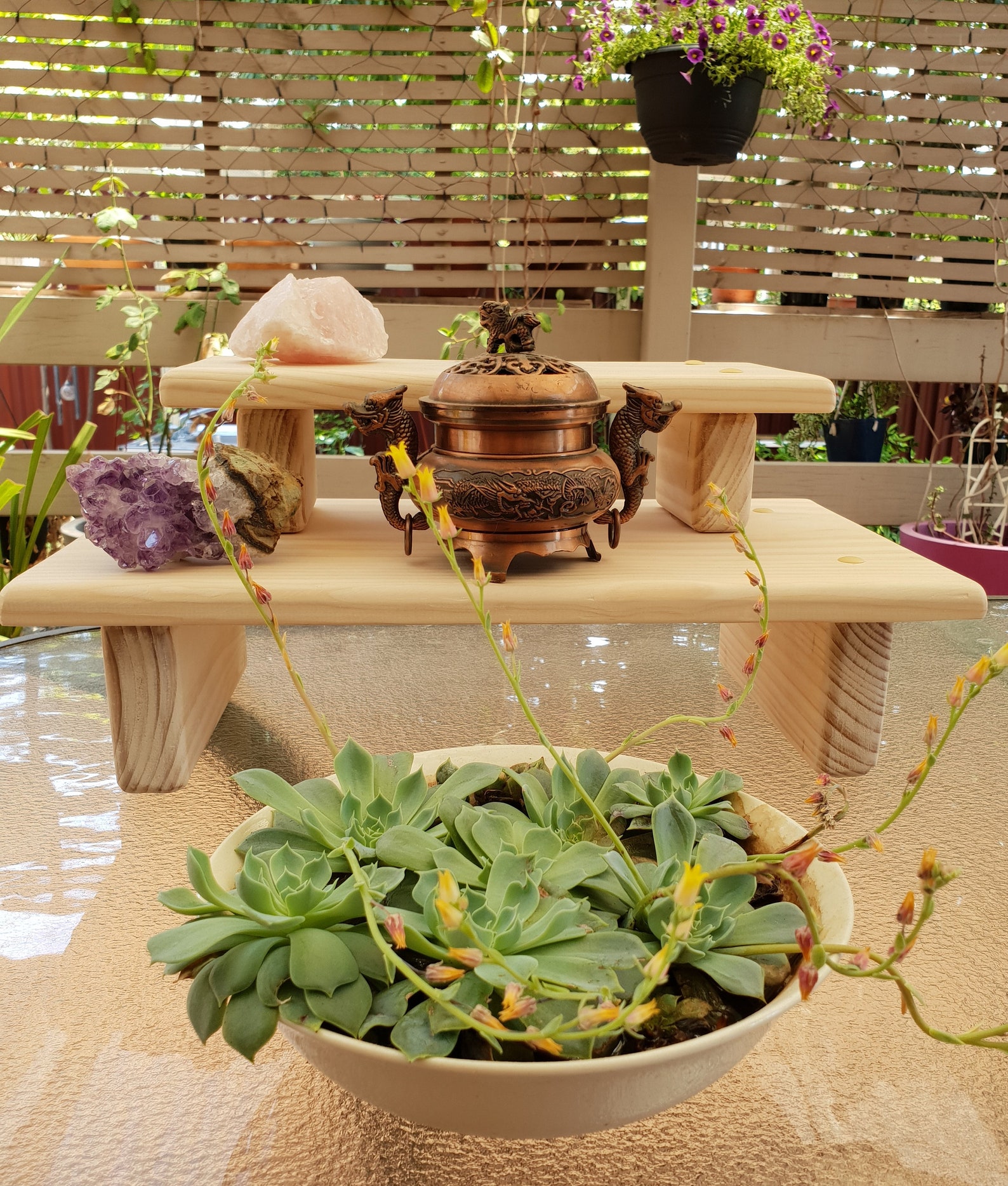 Wooden Grazing Buffet Table Puja/pooja Table Top Shrine - Etsy