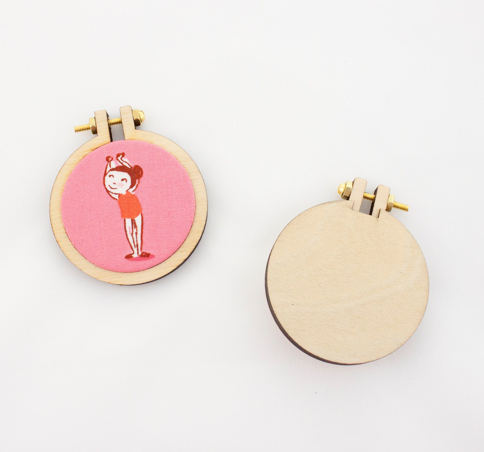 Mini Embroidery Hoop Variety Pack Mini Hoop Kit Round Mini | Etsy