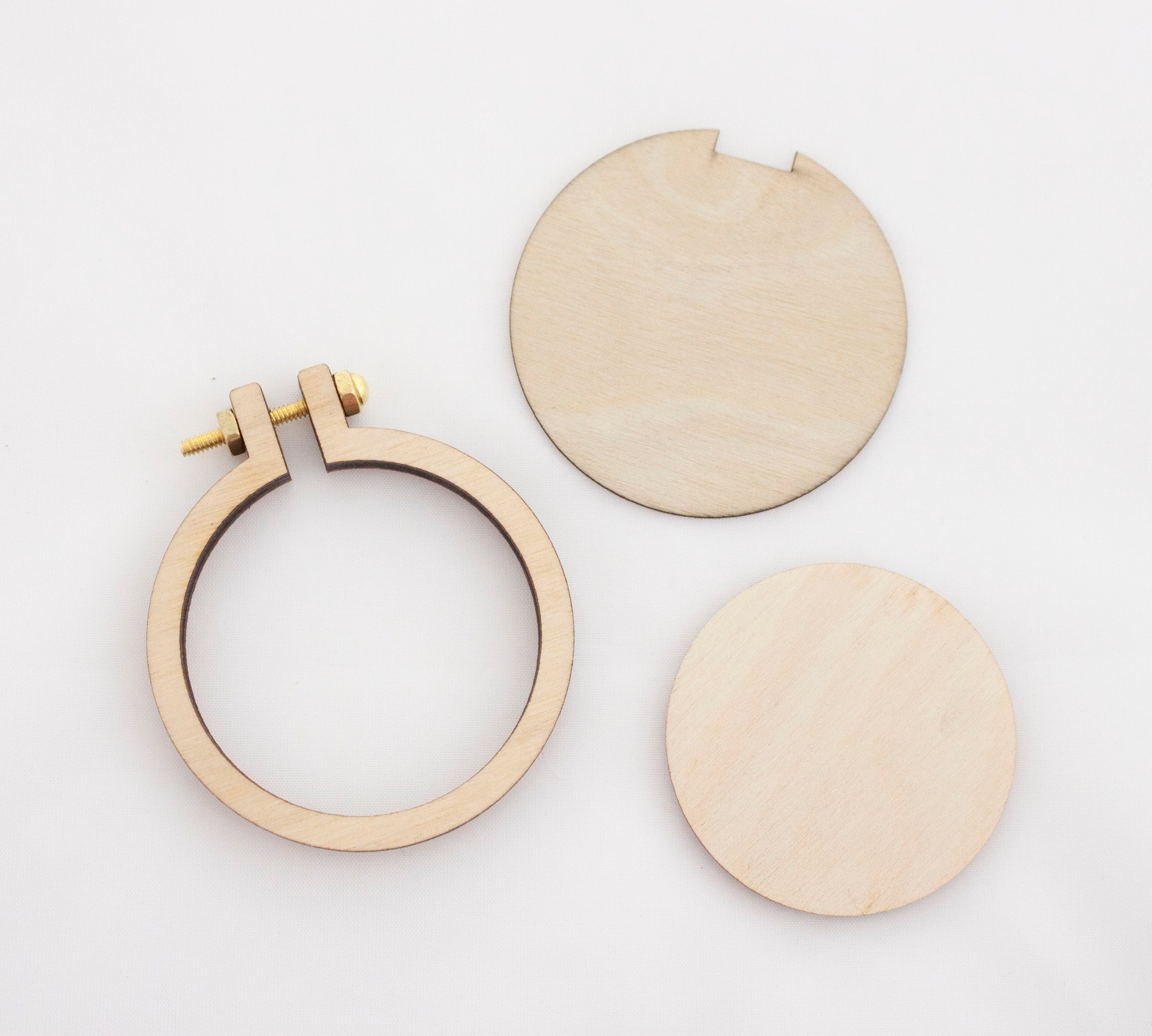 Mini Embroidery Hoop - 2.25" - Mini Hoop Kit - Round Mini Hoop - Etsy